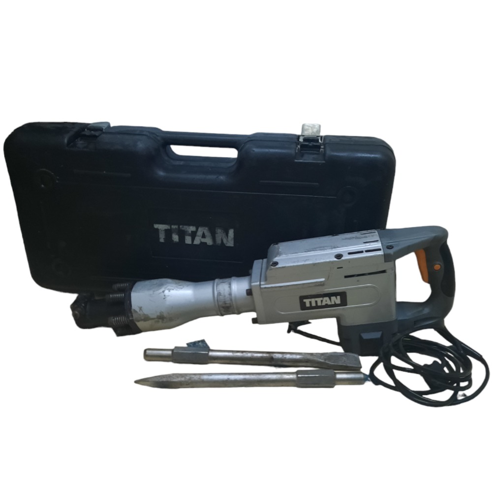 Titan Breaker Electric TTB280DRH Soft-Grip Anti-Vibration 50J 1700W ...